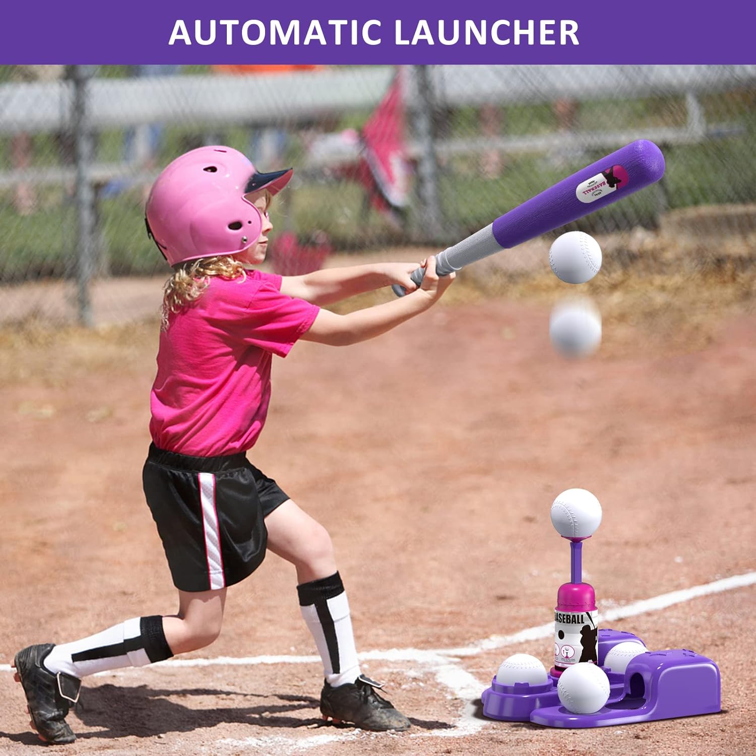 Automatic Pitching Baseball Machine Toy Sets – Feel U